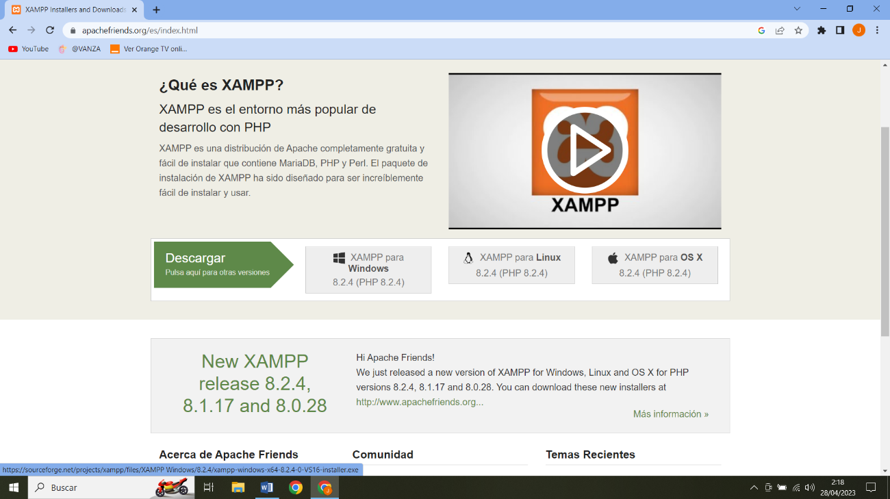 Pasos para instalar WordPress en XAMPP - Paco Salcedo